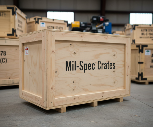 Mil-Spec Crates & Packaging: Precision Engineering for Critical ...